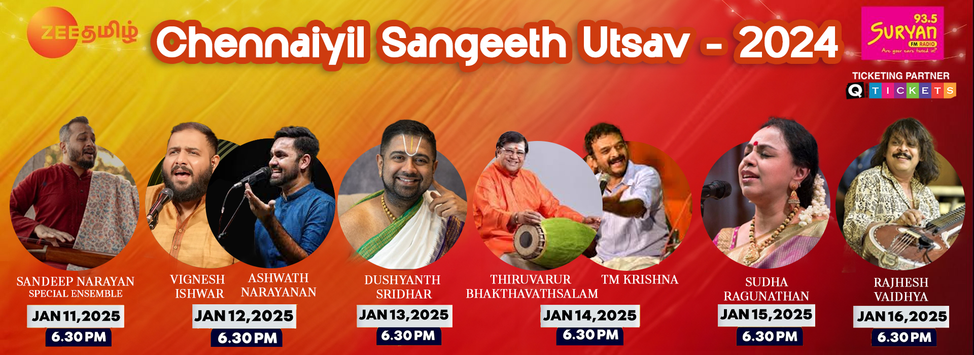 Book Exciting Events in India - Q-Tickets